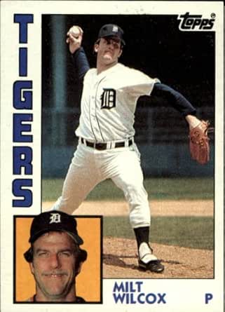 Amazon.com: 1984 Topps Baseball Card #588 Milt Wilcox : Collectibles ...