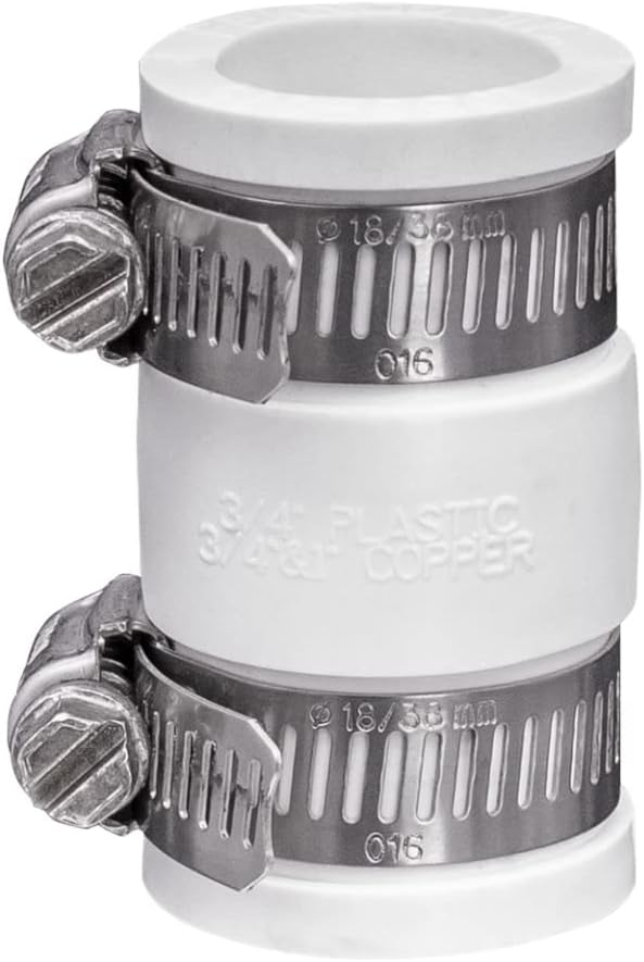 Amazon.com: Fernco 1056-075 3/4-in. Flexible PVC Condensate Pipe ...