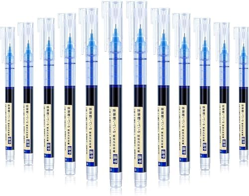 like it Fine Roller Gel Pen 0.5mm - Premium Large Capacity Blue Color ...