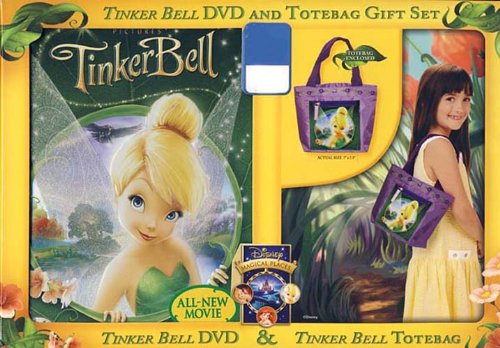 Amazon.com: Tinker Bell (Tinker Bell DVD and Totebag Gift Set) : Movies ...