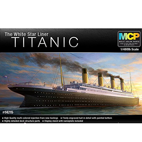 Titanic Model Kits: 7 Awesome Models – Simple to Deluxe – Tactile Hobby