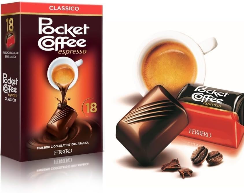 Amazon.com: Ferrero Pocket Coffee Chocolates Espresso to go 100% ...