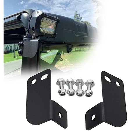 Amazon.com: Chelhead Polaris Ranger Pro Fit Rear Light Brackets Mounts ...