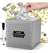 Amazon.com: 10k Smash Box for Money, Unbreakable Piggy Bank for Adults ...