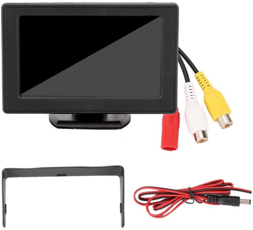 Amazon.com: KIMISS 4.3in Car Monitor for Vehicles, TFT LCD Screen with ...