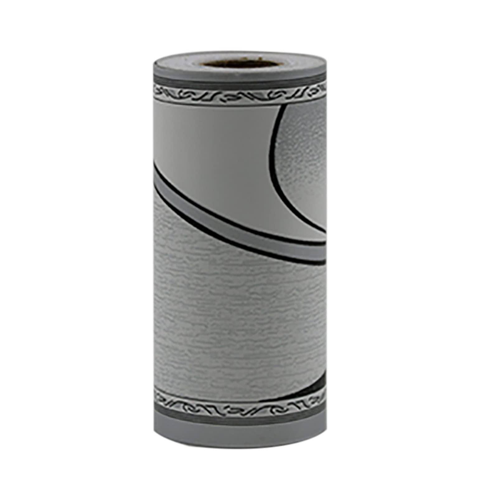 Peel And Stick Wallpaper Silver Grey Wave Wall Border Peel Stick ...