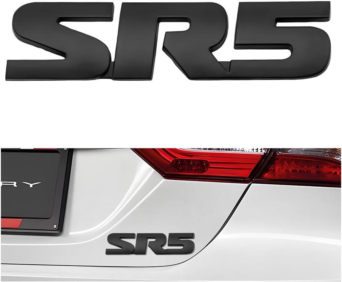 Amazon.com: BWBWND 3D SR5 Metal Emblem, Classic Decorative SR5 ...