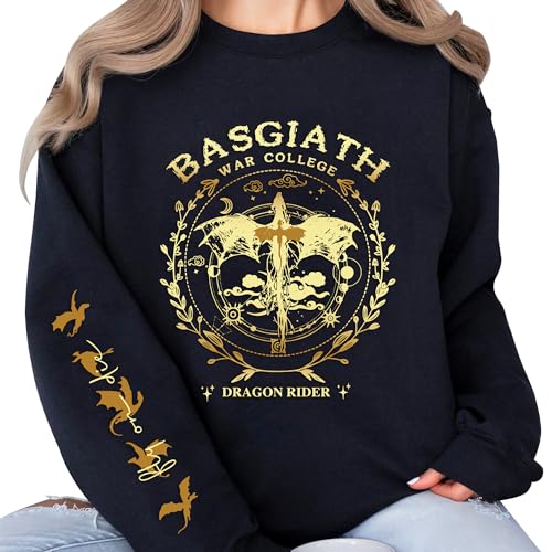 Amazon.com: Fourth Wing Sweatshirt, Basgiath War College Sweatshirt ...