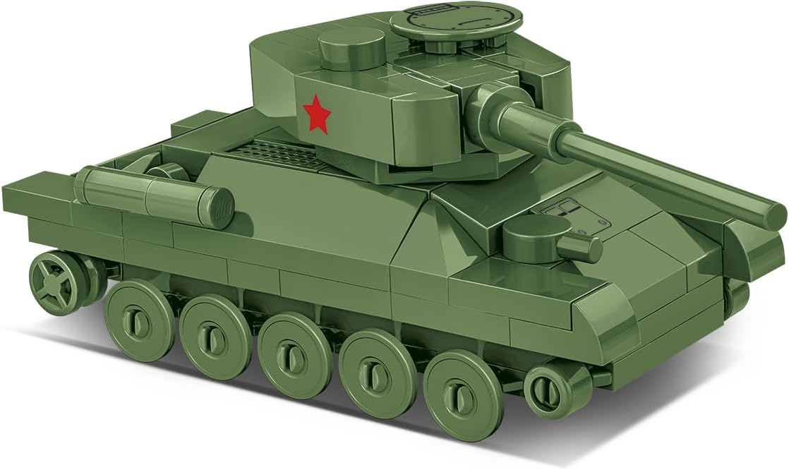 Amazon.com: COBI Historical Collection WWII T-34-85 1:72 Scale Tank ...