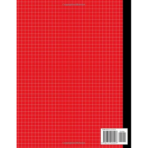 Snapklik.com : Graph Paper Composition Notebook: Quad Ruled 4x4, Grid ...