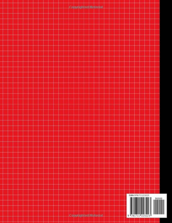 Snapklik.com : Graph Paper Composition Notebook: Quad Ruled 4x4, Grid ...