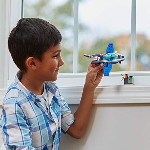 LEGO 60206 4+ City Police Sky Police Jet Patrol Aeroplane Toy, Easy to ...