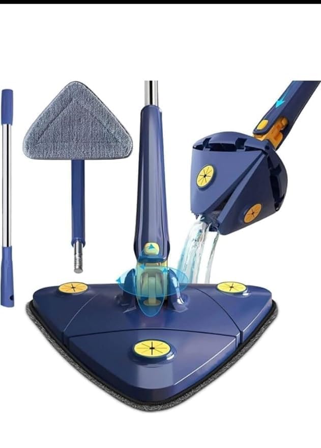 Shree Madhav IMPEX Floor Cleaning Mop Flat Standing Microfiber Magic Floor Cleaning,Home Hands ...