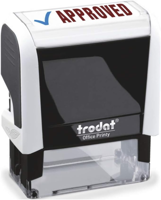 Trodat Stamp 4912 Office Printy with English Text APPROVED – Self ...