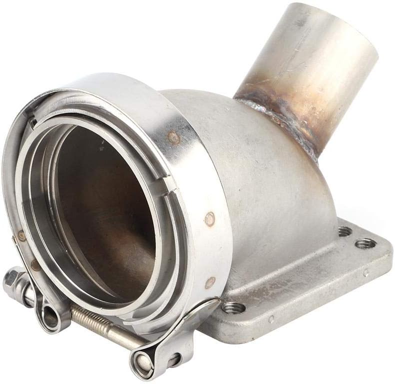 Turbo Elbow Adapter,3in V Band 90 Degree Turbo Elbow Adapter with ...