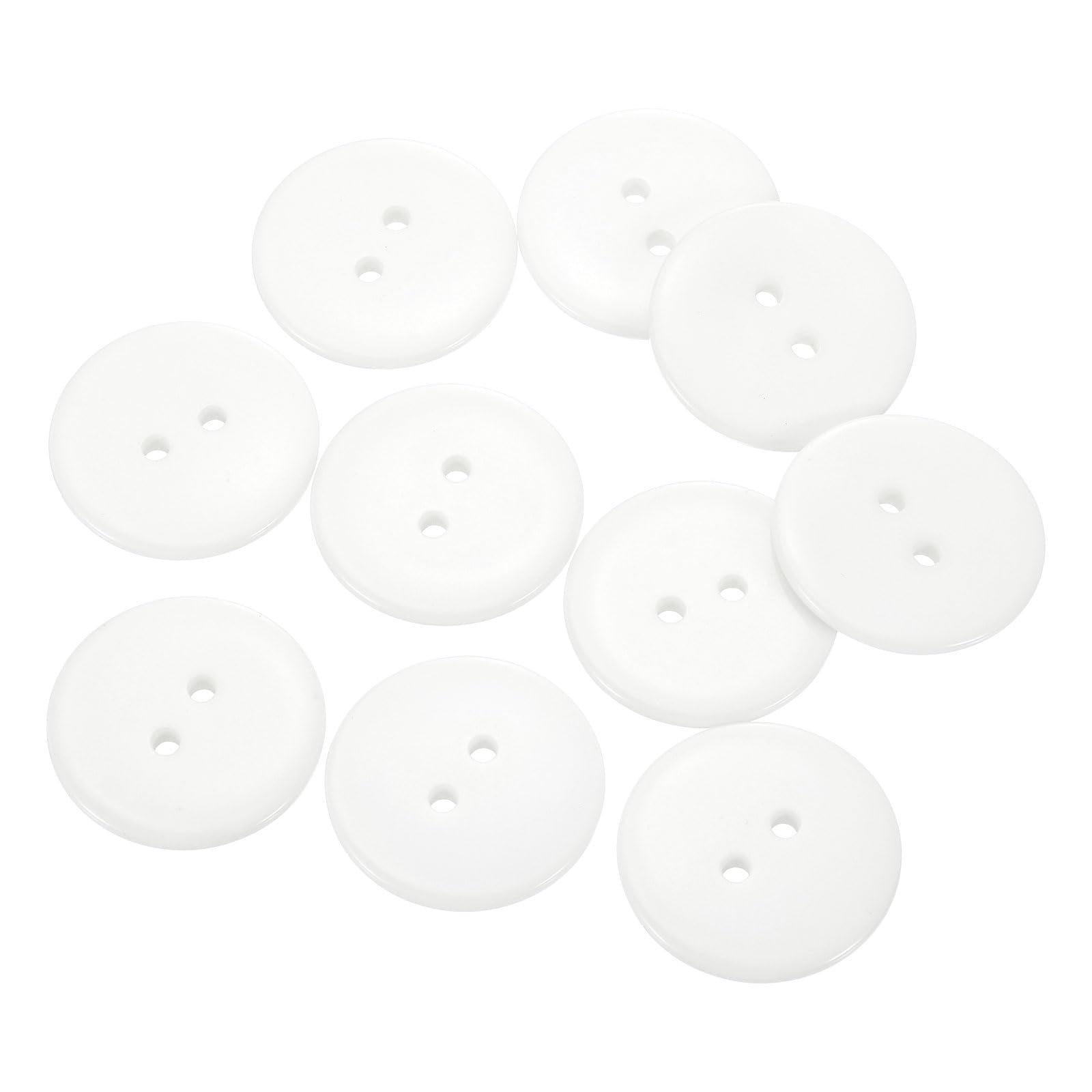 1.5 Inch Resin Buttons 60 Piece HARFINGTON 60-Piece Resin Buttons - 1.5 ...