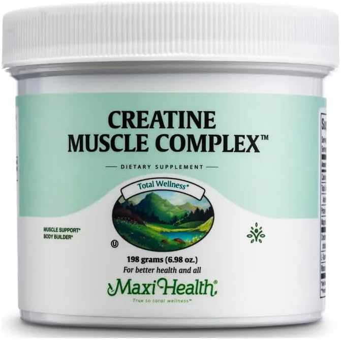 Amazon.com: Maxi Health Creatine Monohydrate Powder – Pure Creatine ...