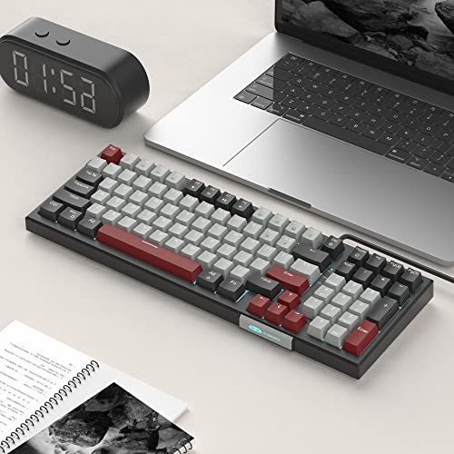 MageGee Mechanical Keyboard, Star Sky Wired Gaming Keyboard Backlit ...