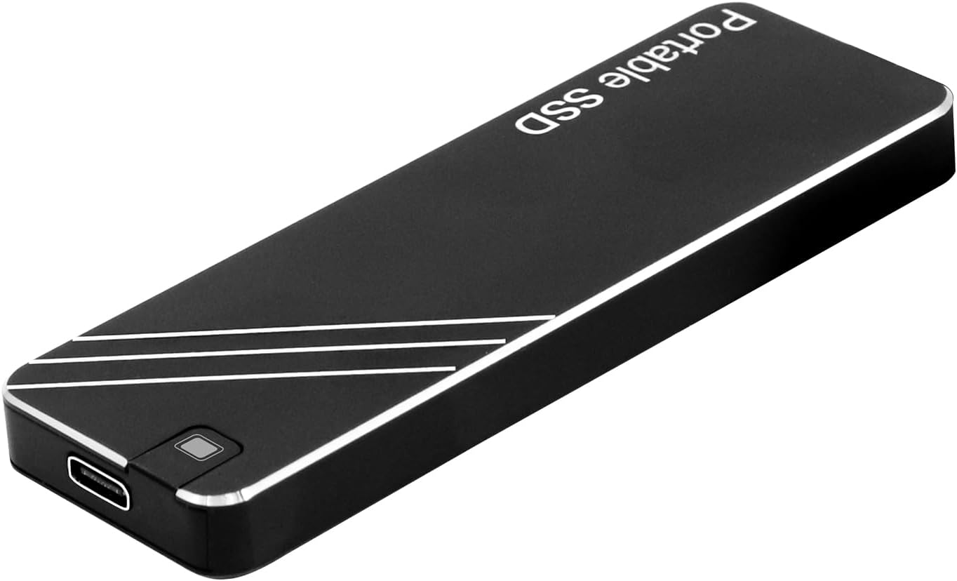 Amazon | WKWW 外付け SSD 2TB コンパクト ポータブル SSD USB3.0 超高速 小型 耐衝撃 USB/Type-C ...
