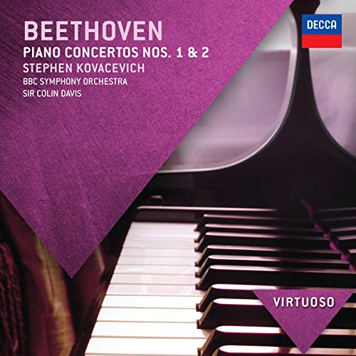 Beethoven: Piano Concertos Nos. 1 & 2 de Stephen Kovacevich, Ludwig van ...