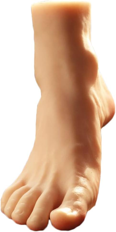 Amazon.com: Simulation Male Foot Feet Model - Silicone Feet Model ...