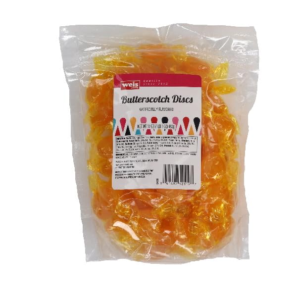 Amazon.com: Weis Quality, Pouch Candy Butterscotch Discs, 17 Ounce ...