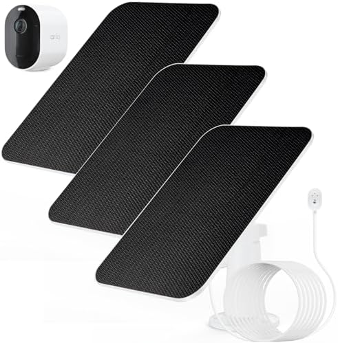 Amazon.com: Arlo Solar Panel Charger, Arlo Essential Solar Panel ...