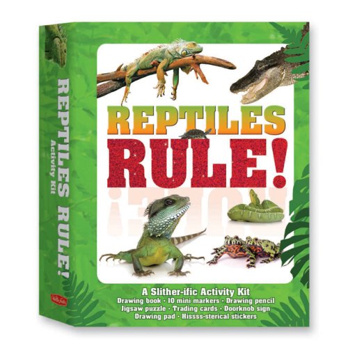 Reptiles Rule!: A Slither-ific Activity Kit: 9781600585654: Books ...