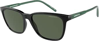 Amazon.com: ARNETTE Cortex AN4291 27539A 57MM Black/Green Polarized ...