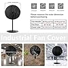 Amazon.com: Bitubi Industrial Fan Cover, Waterproof Outdoor Fan Covers ...