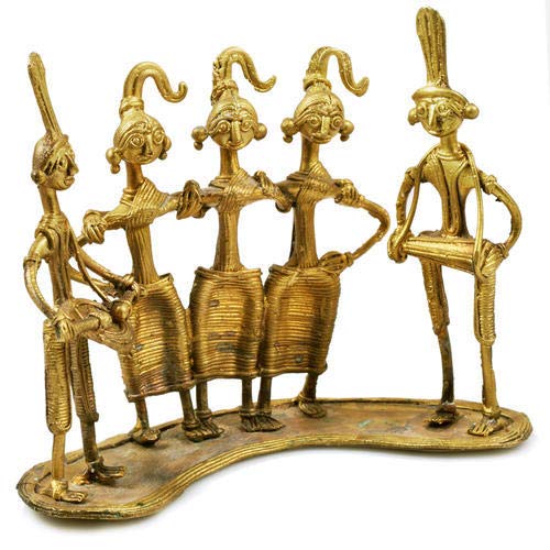 Buy Bankura Shop Dokra Metal Craft Adibasi Dance Dhokra Art Online at ...