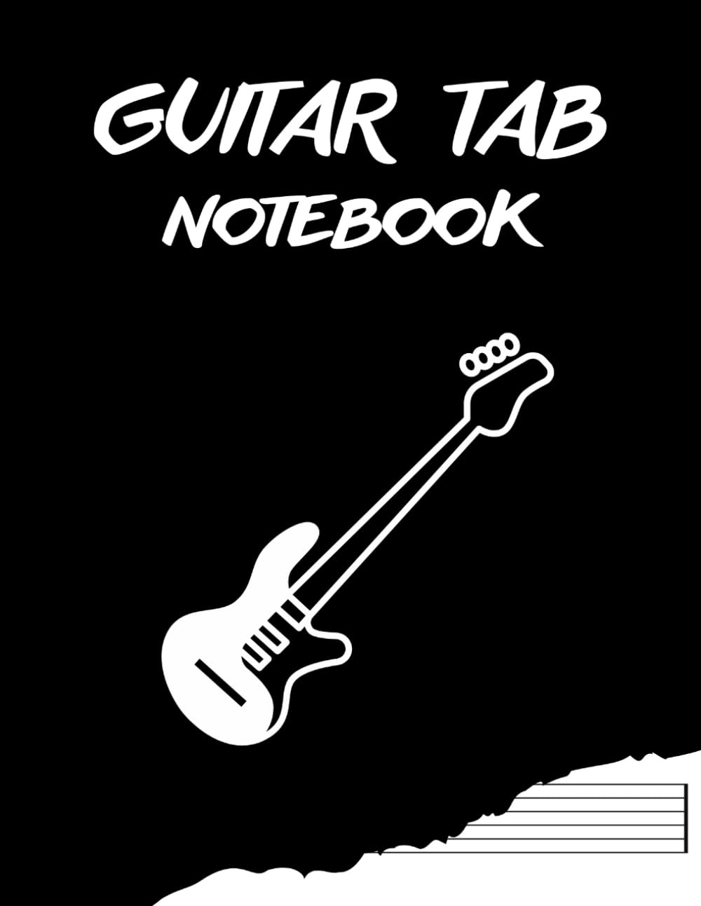 Amazon.com: Guitar Tab Notebook: Guitar Tab Notebook: With 160 Blank ...