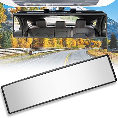 10.6inch Rear View Mirror, Wide Angle Rearview Mirror Panoramic Convex ...