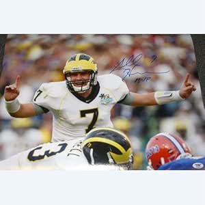 Amazon.com: Chad Henne (Michigan Wolverines) Signed Autographed 16x20 ...