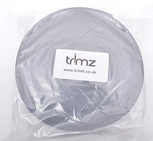 Trimz Webbing, Grey, 25mm x 20m – BigaMart