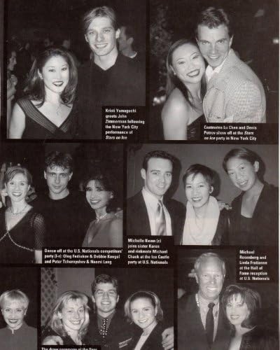 Kristi Yamaguchi Michelle Kwan Clipping Magazine photo 8x10 1pg orig ...