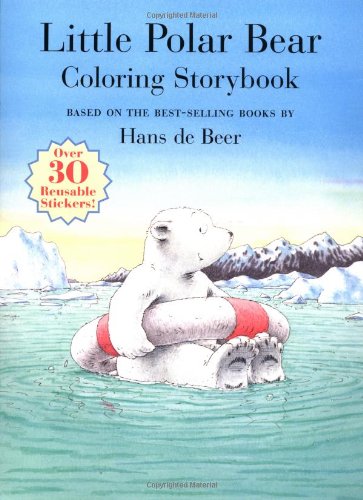 Little Polar Bear Coloring Storybook: Beer, Hans, Night Sky Books ...