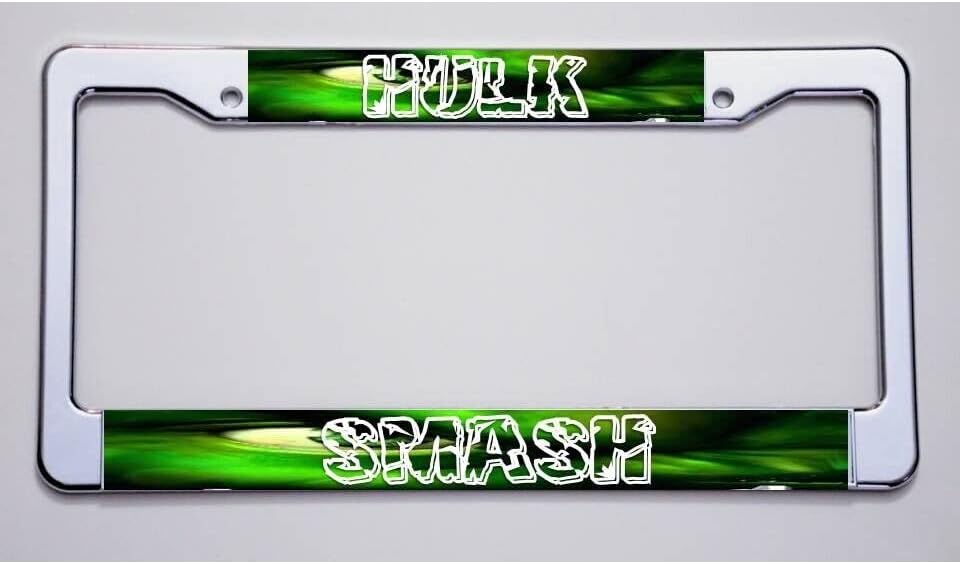 Amazon.com: License Plate Holder for Avengers Fans. Original Design ...