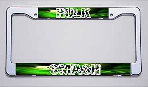 Amazon.com: License Plate Holder for Avengers Fans. Original Design ...
