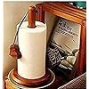 Wood Art Store Wooden Brown Tissue Roll Holder and Tissue Paper Stand ...