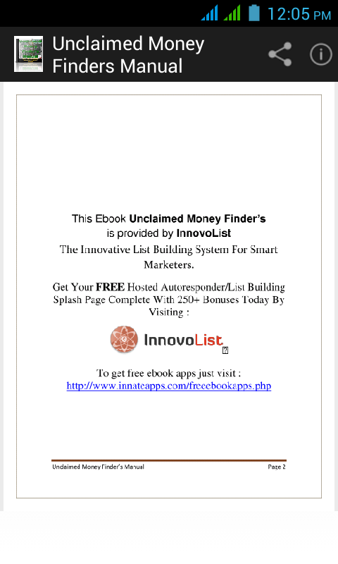 Unclaimed Money Finders Manual: app su Amazon Appstore