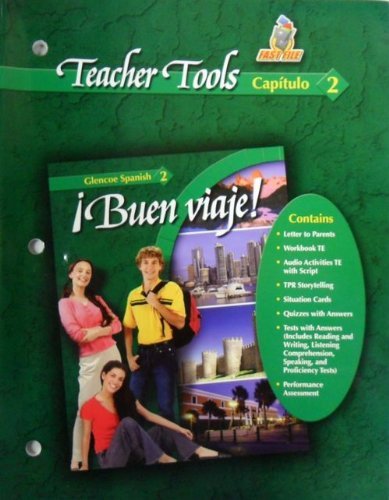Glencoe Spanish 2 Buen Viaje! Teacher Tools Capitulo 2 (Buen Viaje ...