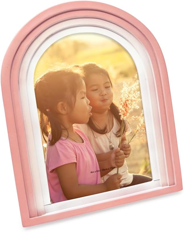 Amazon.com - WDS WONDROUS Pink&Green Velvet Picture Frames 3x5 with ...