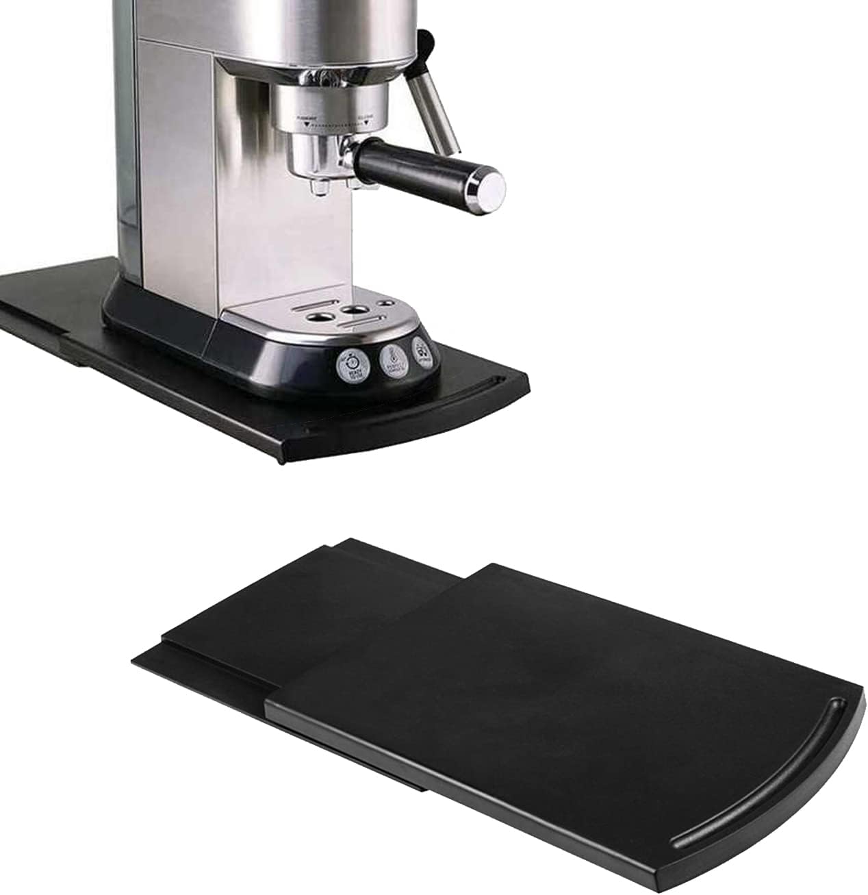 Sliding Coffee Maker Tray, Multiuse Kitchen Sliding Coffee Maker Tray ...