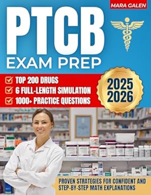 PTCB Exam Study Guide 2025-2026 - 6 Full-Length Practice Tests, PTCB ...