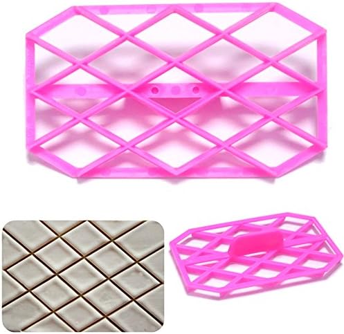 Diamond Quilting Embosser Cutter Icing Fondant Cake Decorating ...