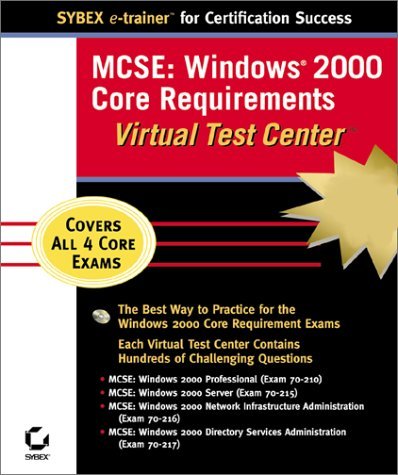 Buy MCSE Windows 2000 Core Requirements Virtual Test Center Book Online ...