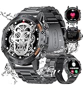 Amazon.com: FOXBOX Smart Watch for Men with Bluetooth Call/Dial, 1.43 ...