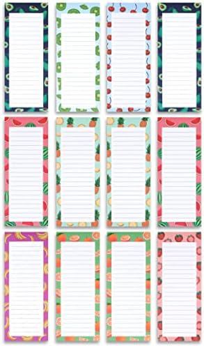 Amazon.com : 4 Large Magnetic Notepads – Big Notepads for Grocery List ...