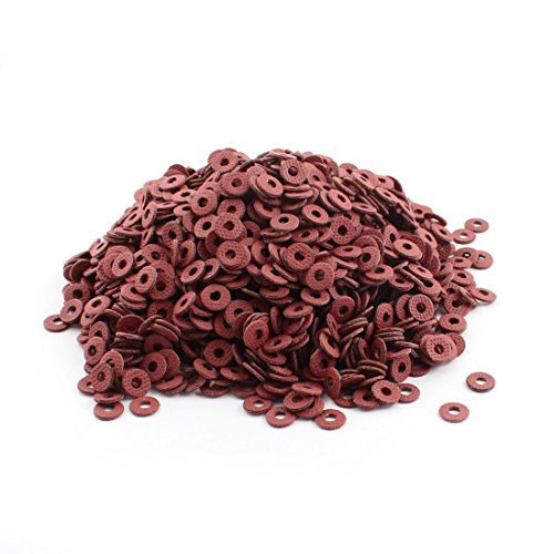 Alcoa Prime3200pcs M3 Insulating Fiber Washer Spacer 3mmx8mmx1mm for ...